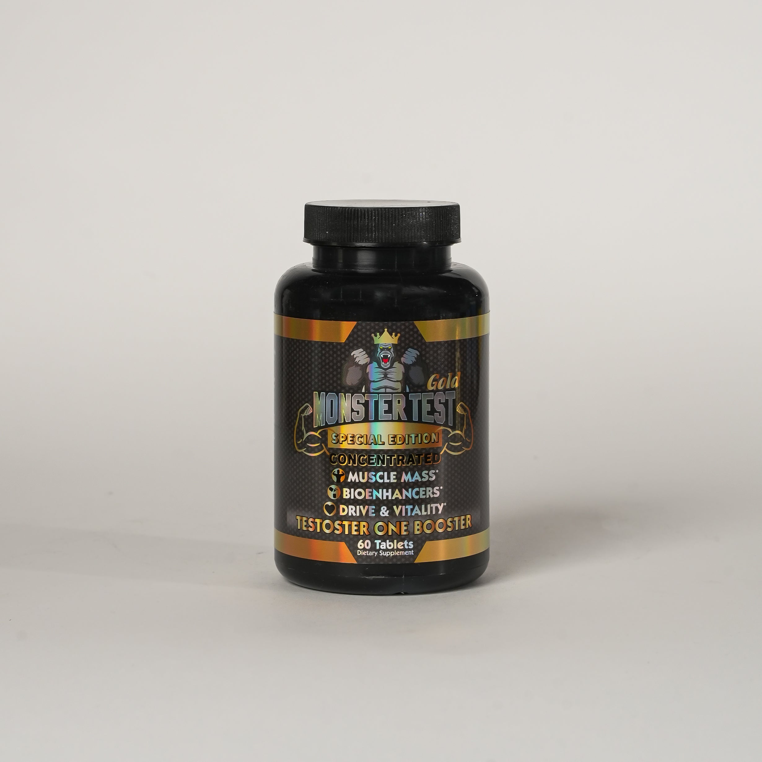 Monster Test Gold Testosterone Booster – 60 Tablets – Muscle Madness
